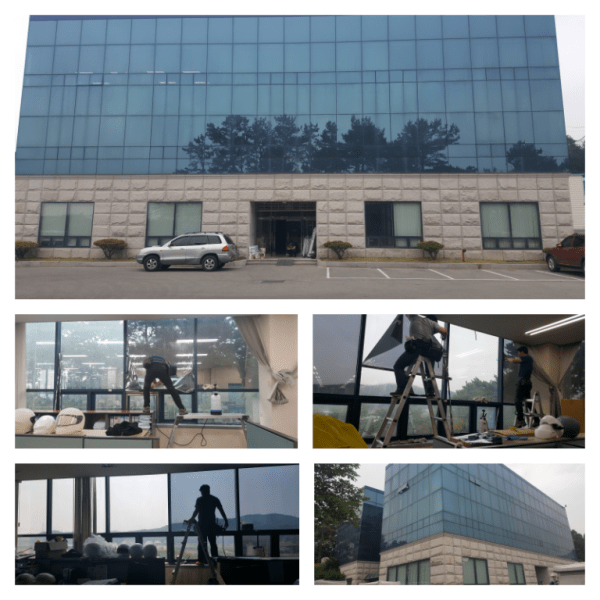 창문썬팅 창문단열필름 사생활보호 썬팅시트지 제조도매시공